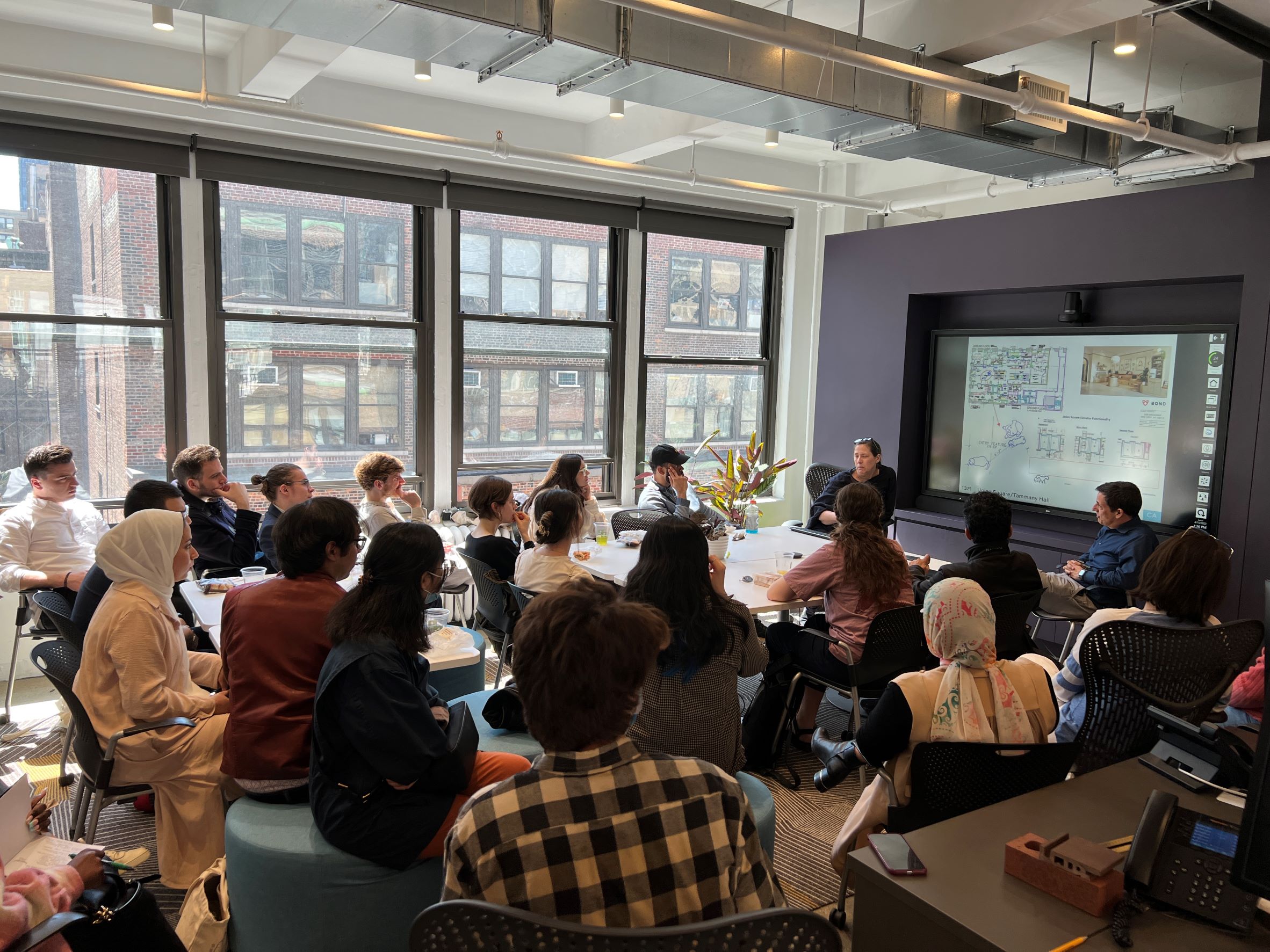 AIAS CCNY Visits the BKSK Office - BKSK Architects