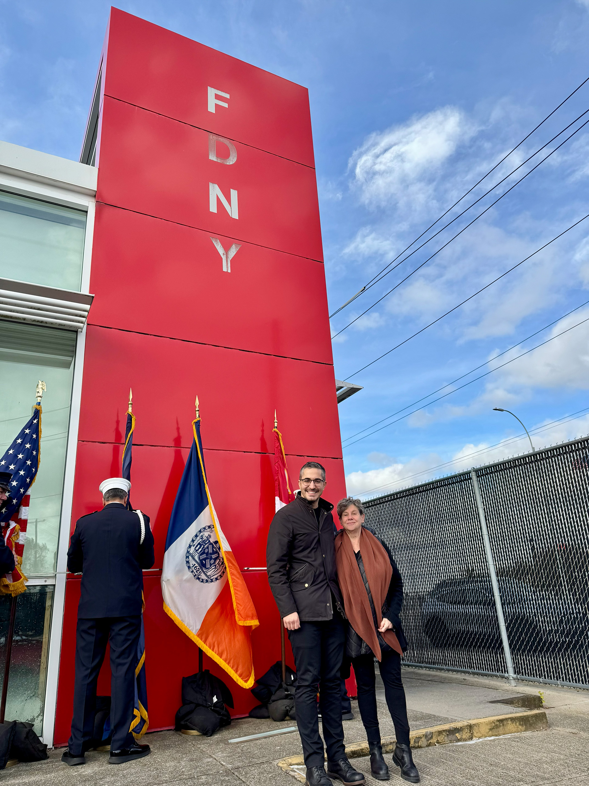 Groundbreaking for Rockaway Park FDNY Fire Station - BKSK Architects